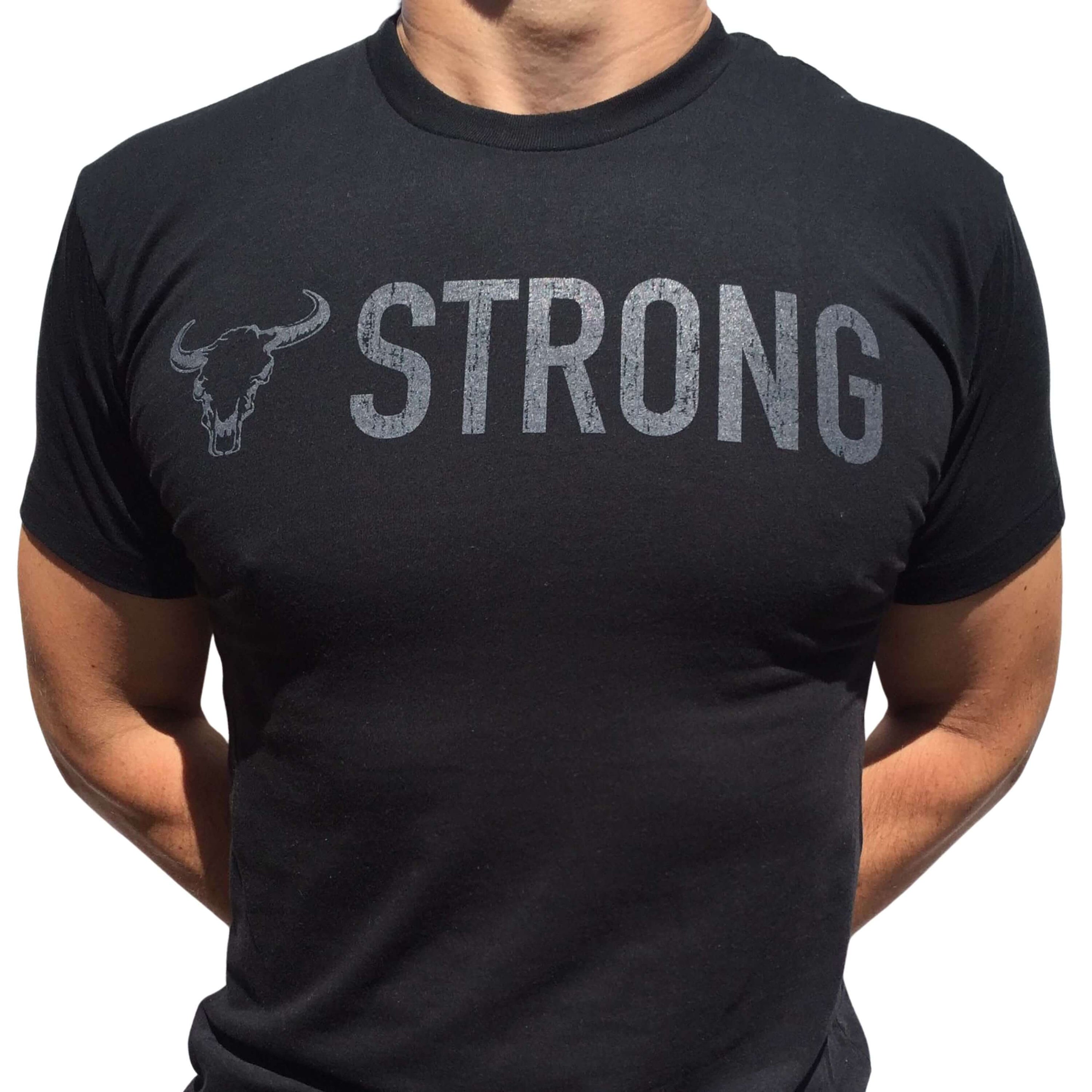 The 'Bull Strong' weightlifting shirt – Iron Strong Apparel